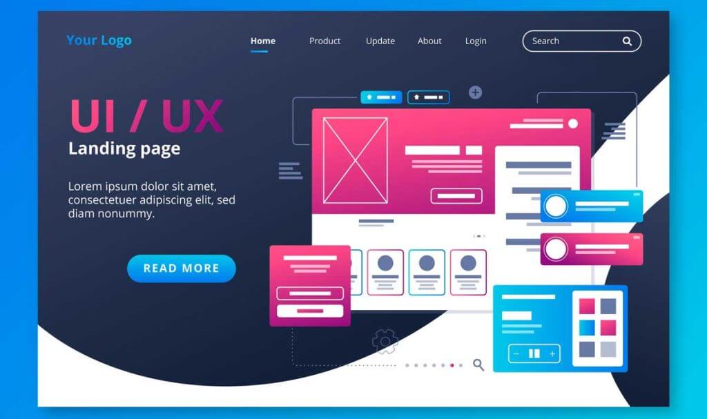 4 Important Points of UX/UI Design in Web Development - BahariWeb ...